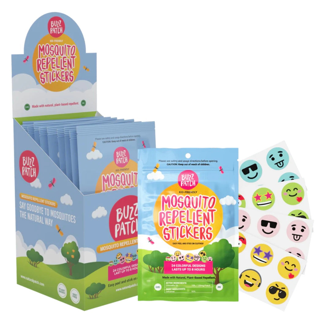 BUZZ PATCH MOSQUITO PATCHES – tag-along-toys