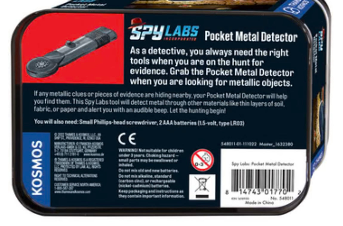 POCKET METAL DETECTOR – tag-along-toys