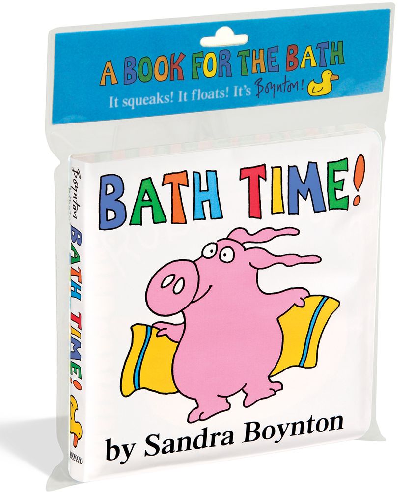 BATH TIME BOOK BY SANDRA BOYNTON – tag-along-toys