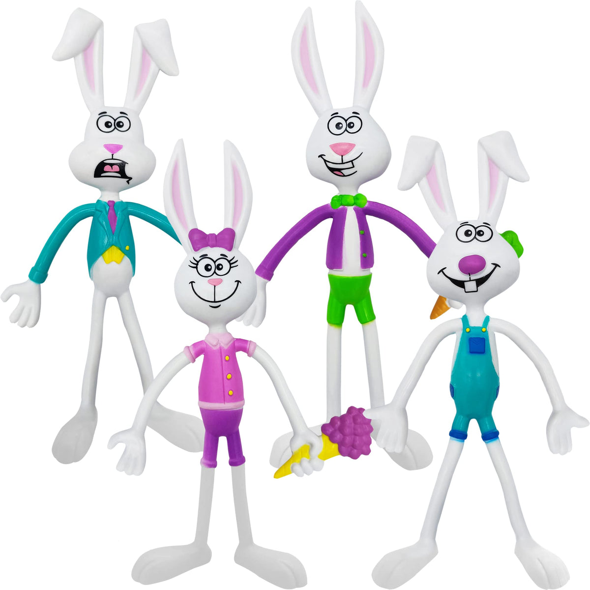 BENDABLE EASTER BUNNIES – tag-along-toys