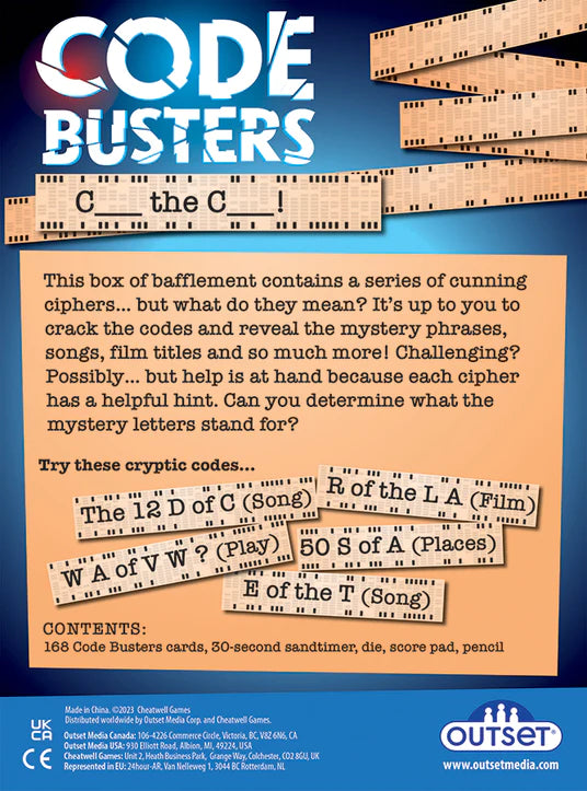 CODE BUSTERS – tag-along-toys
