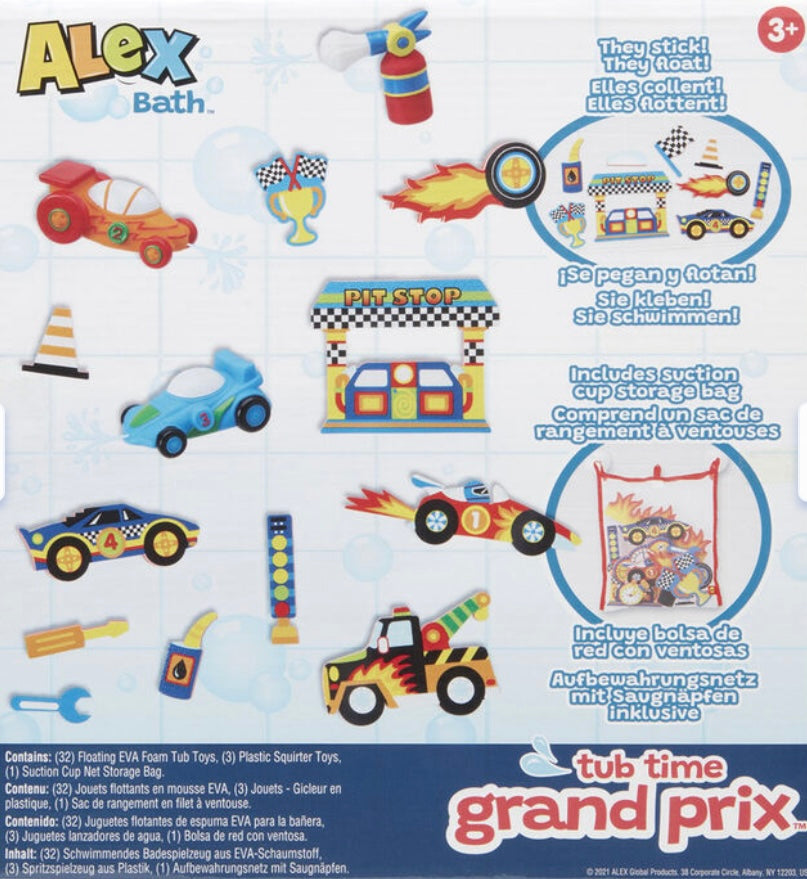 ALEX BATH TUB GRAND PRIX – tag-along-toys