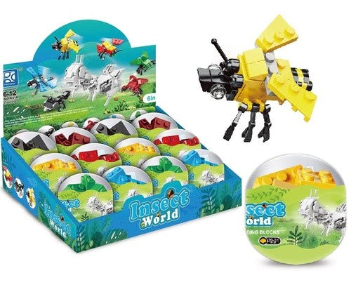 BUILDING BLOCKS INSECT CAPSULE – tag-along-toys