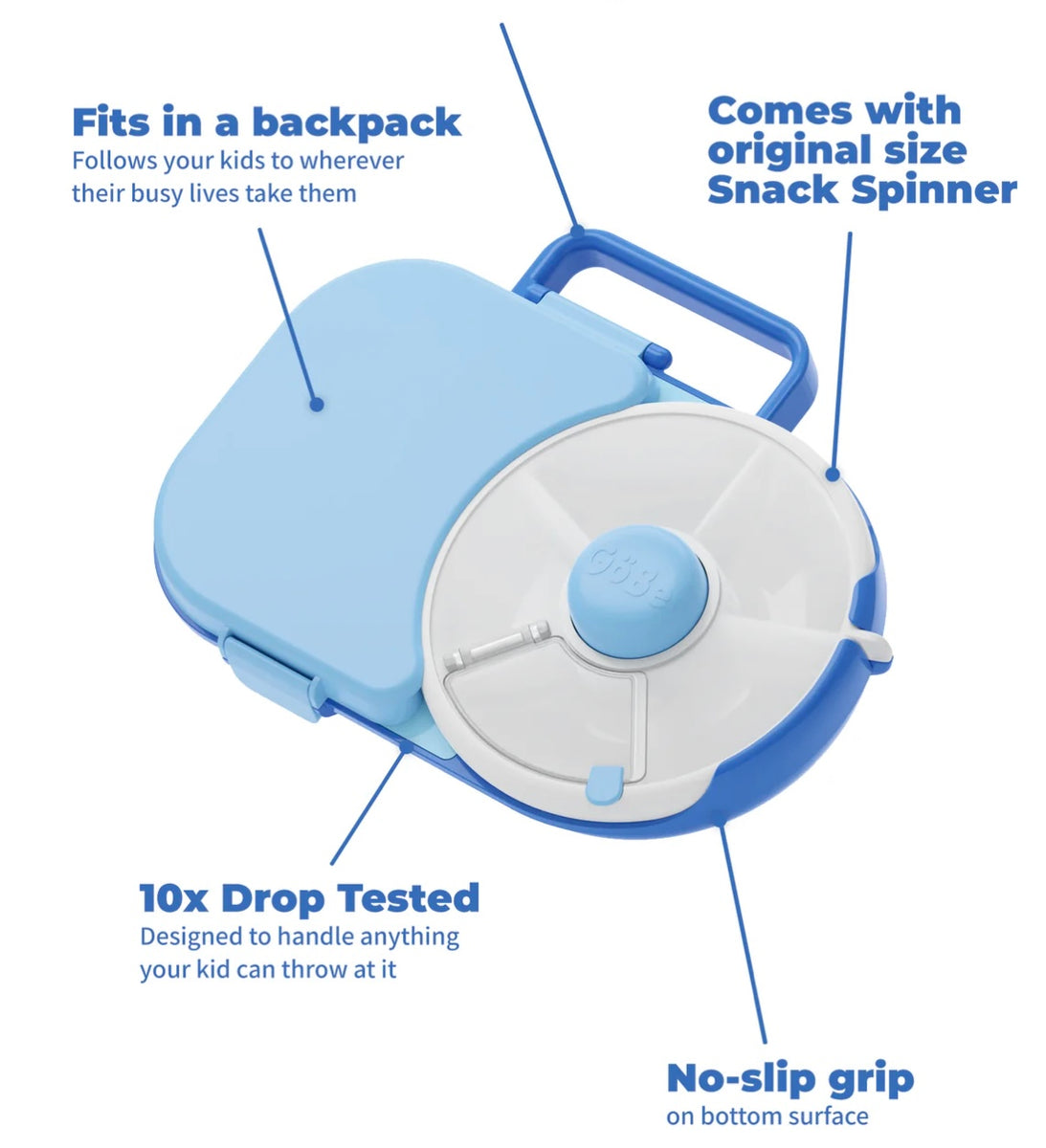 GOBE LUNCH BOX BLUE OCEAN – tag-along-toys