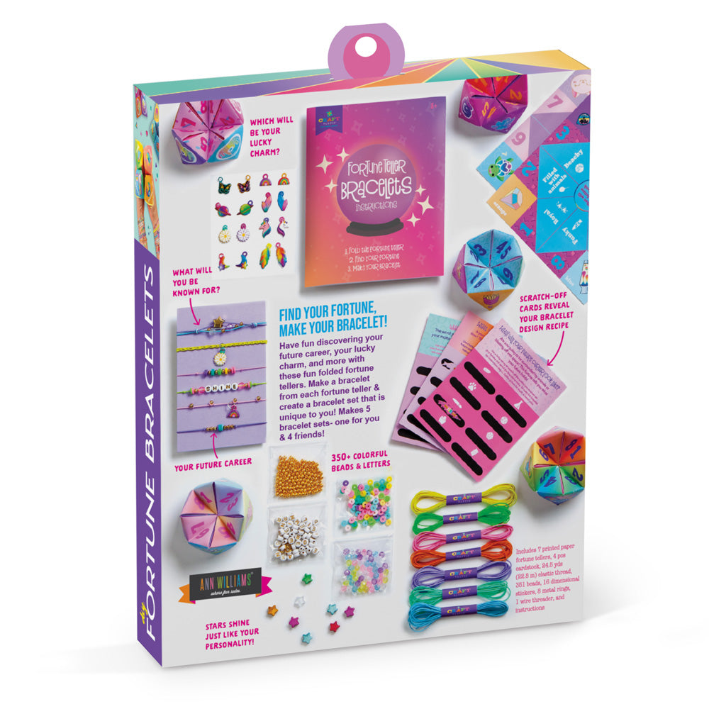 CRAFT TASTIC FORTUNE BRACELETS – tag-along-toys