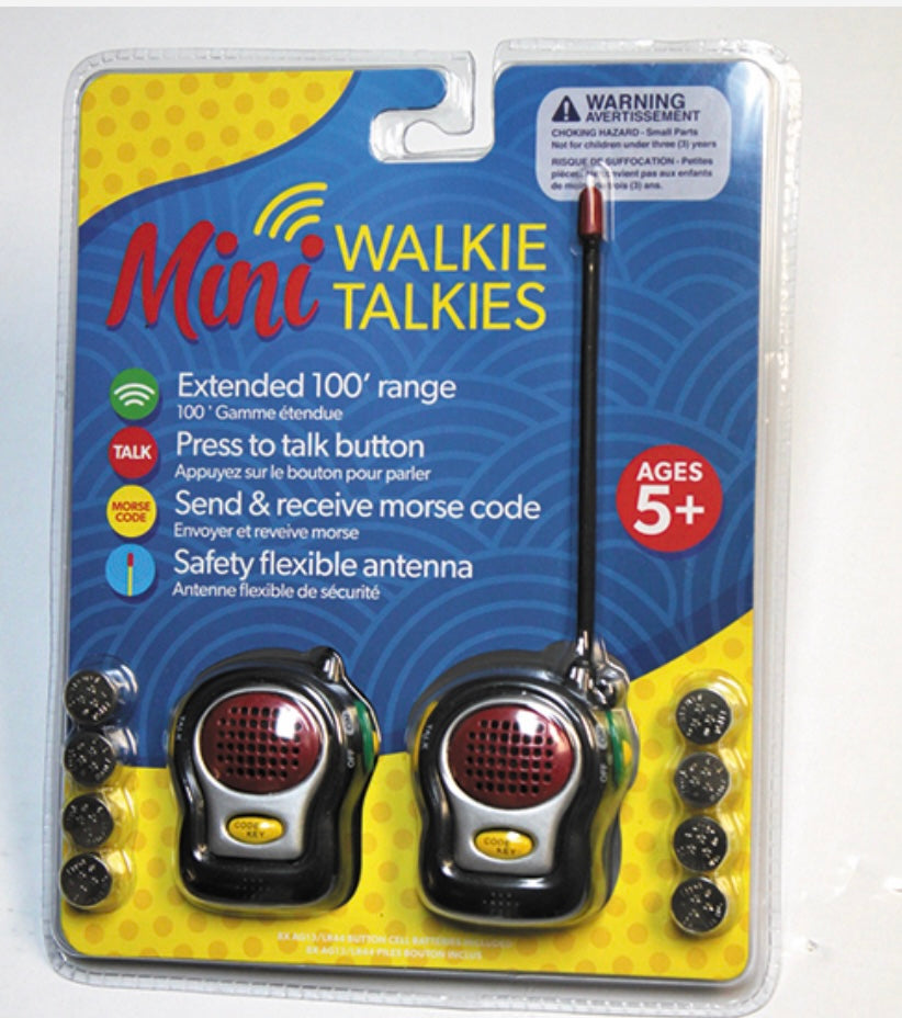 MINI WALKIE TALKIES – tag-along-toys
